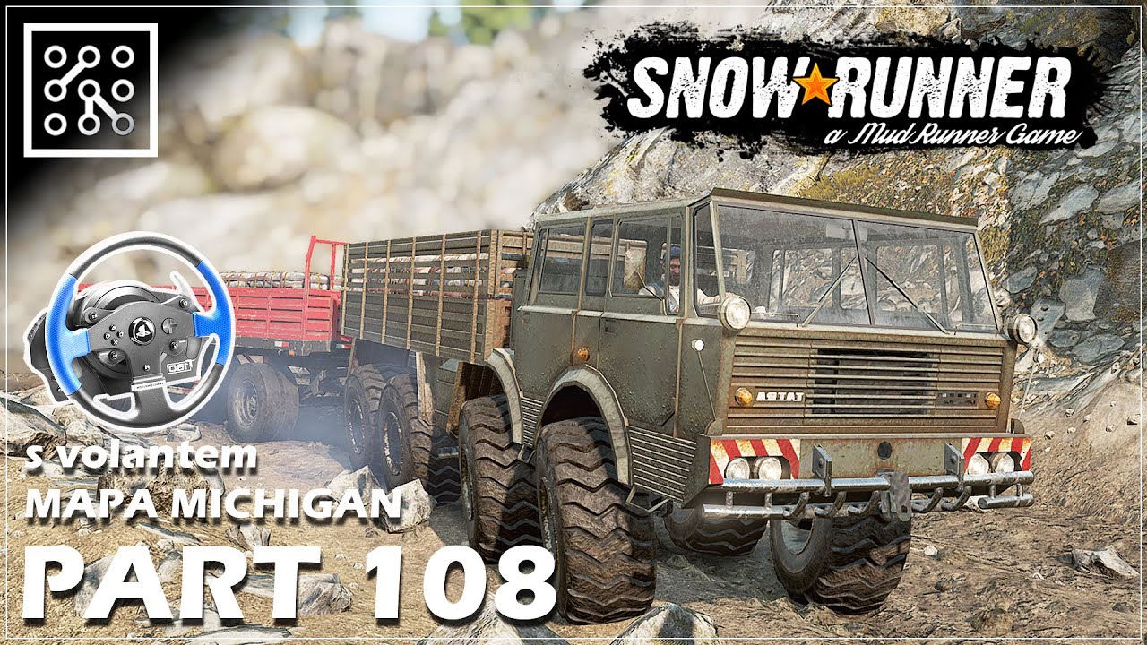 SNOWRUNNER CZ | Tatra 813 - Michigan - #108 | Lets play | Česky - YouTube