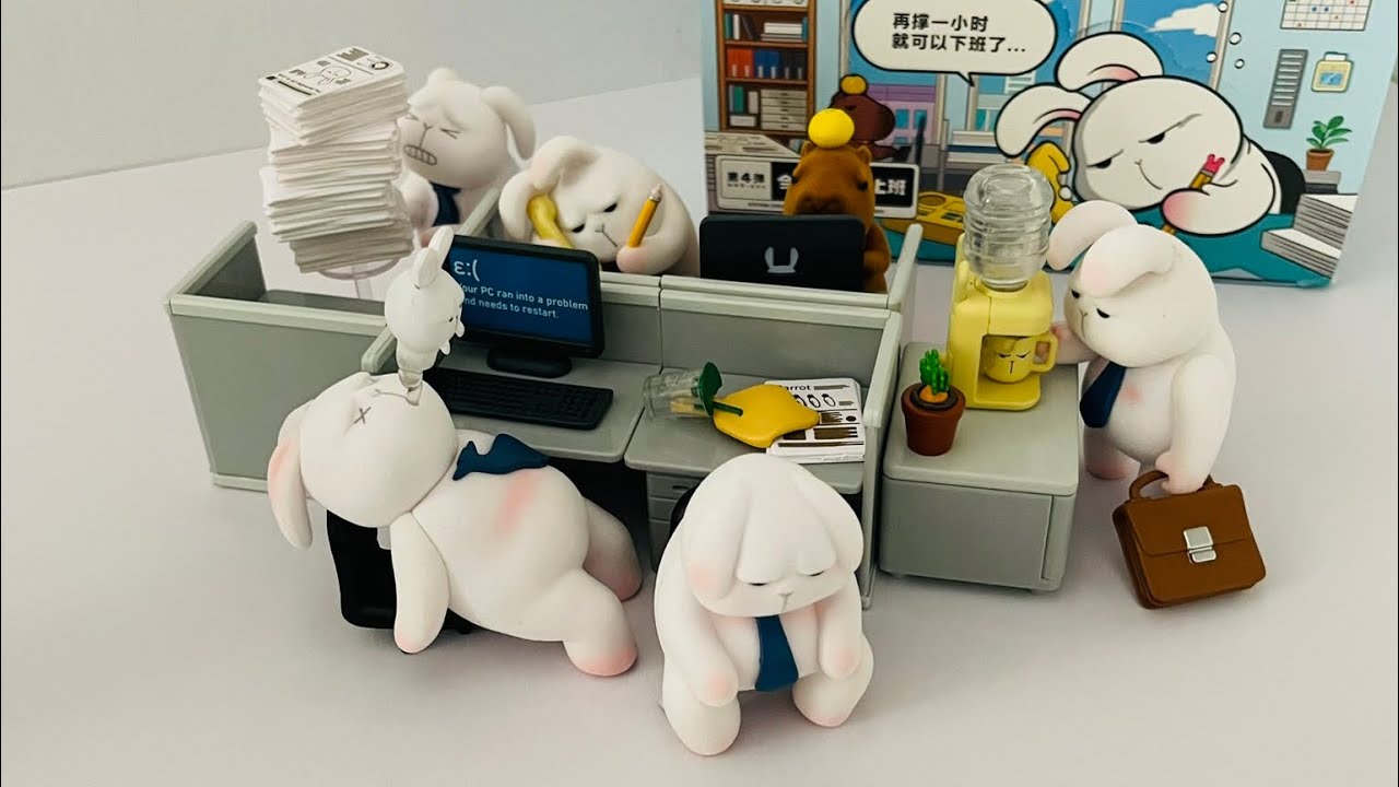 Monday Bruce Series 4 - Another Working Day Series Blind Box - YouTube