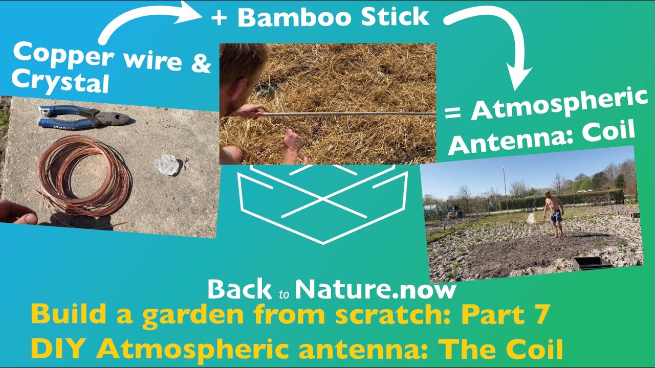 Electroculture - DIY Atmospheric antenna: The coil - Build a garden ...