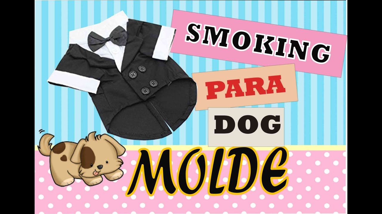 Hacer Smoking Para💖 Perro😁(1ra PARTE) MOLDE🤗🤗🤗 - YouTube