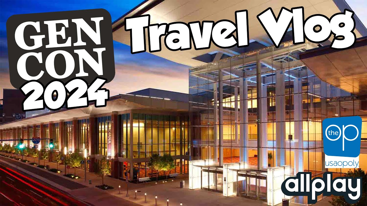 Gen Con Vlog 2024 - Set up Days - YouTube