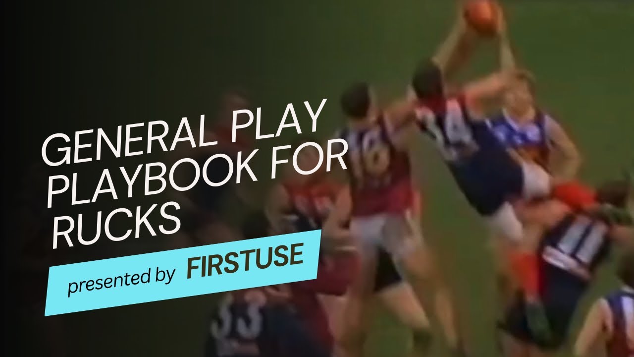 General Play playbook for AFL Rucks - YouTube