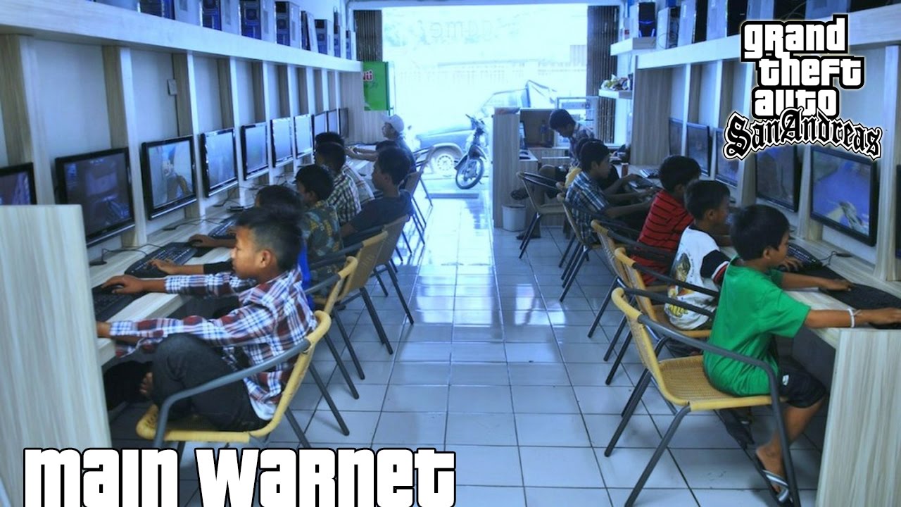 Main Warnet - GTA Lucu Indonesia - YouTube