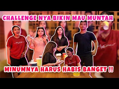 CHALLENGE NYA BIKIN MAU MUNT4H, MINUMNYA HARUS HABIS BANGET | AMOY KARAMOY