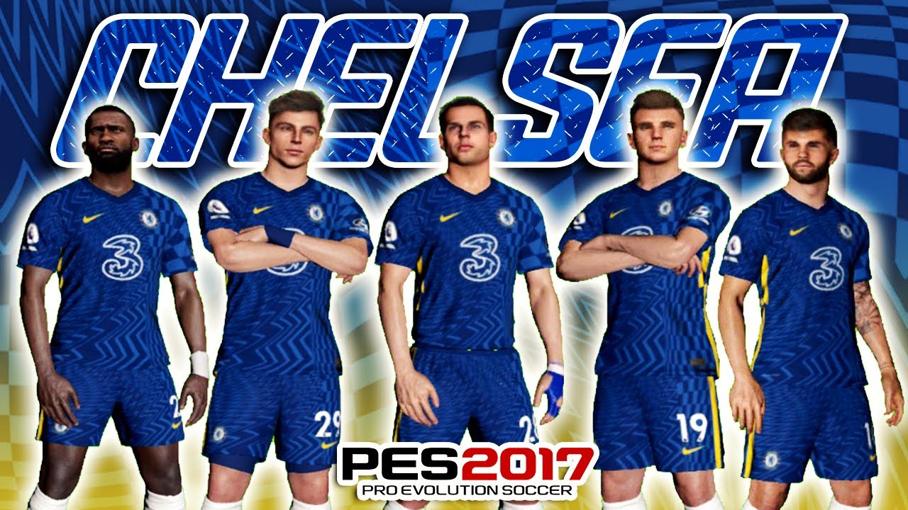 PES 2017 | CHELSEA FACES COLLECTION | T99 V.7 LU - YouTube