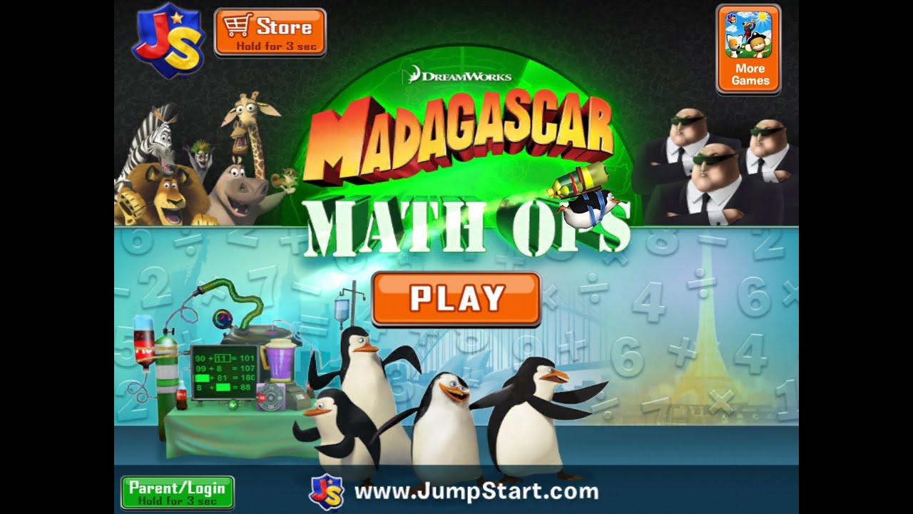 Madagascar Math Ops - Gameplay (ios, ipad) (ENG) - YouTube