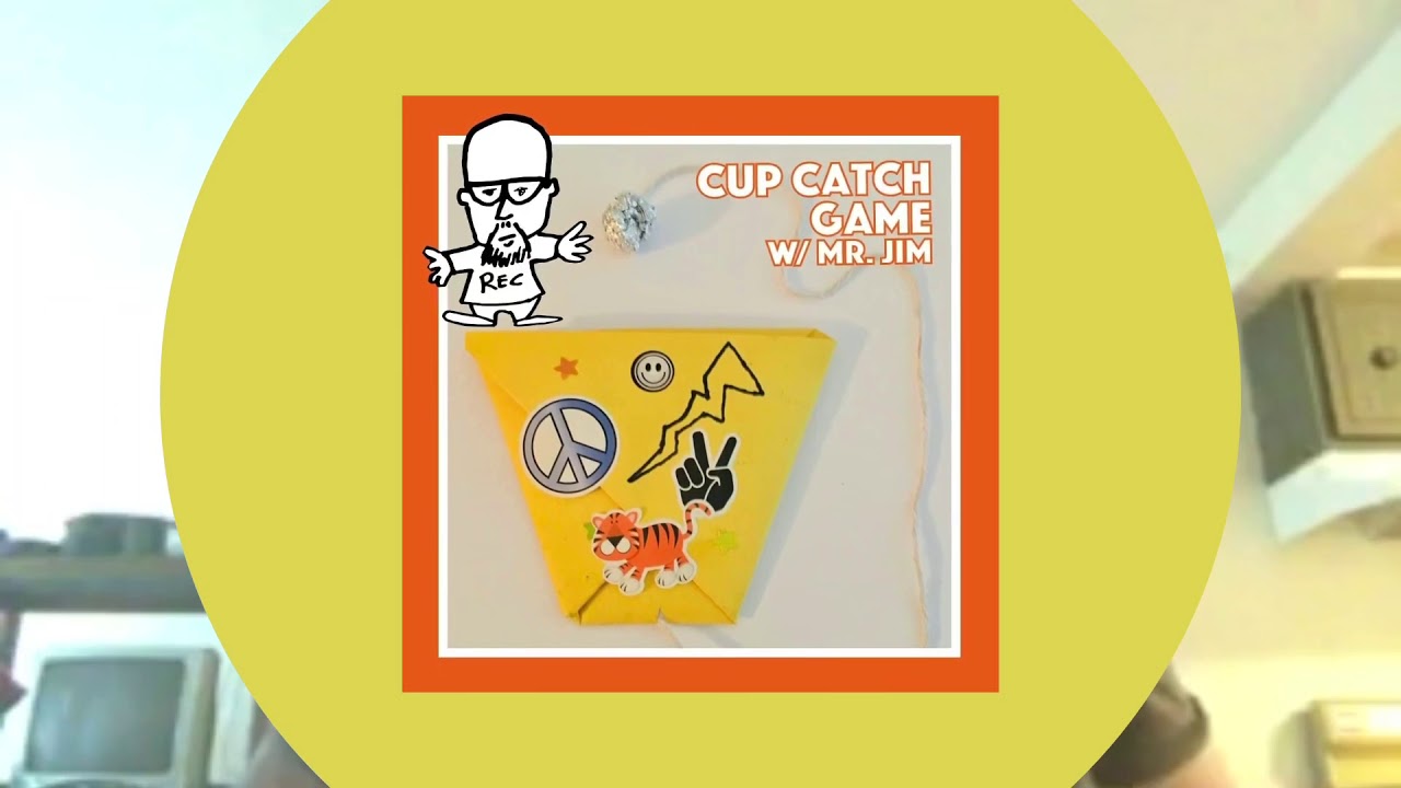 Cup & Catch Game - Mr. Jim’s Art Challenges - YouTube