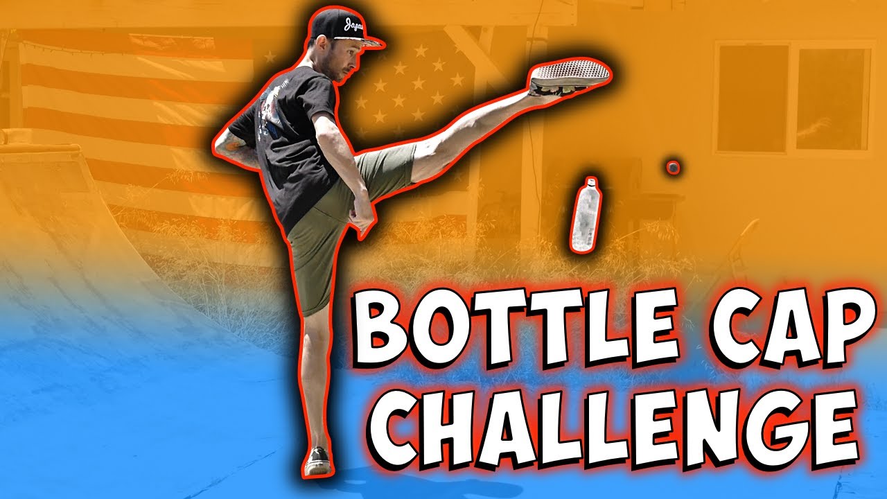 Bottle Cap Challenge | Martial Arts Edition - YouTube