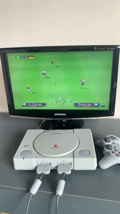 Brazil Vs England ბავშვობაში Retro Playstasion Playstation1 Youtube
