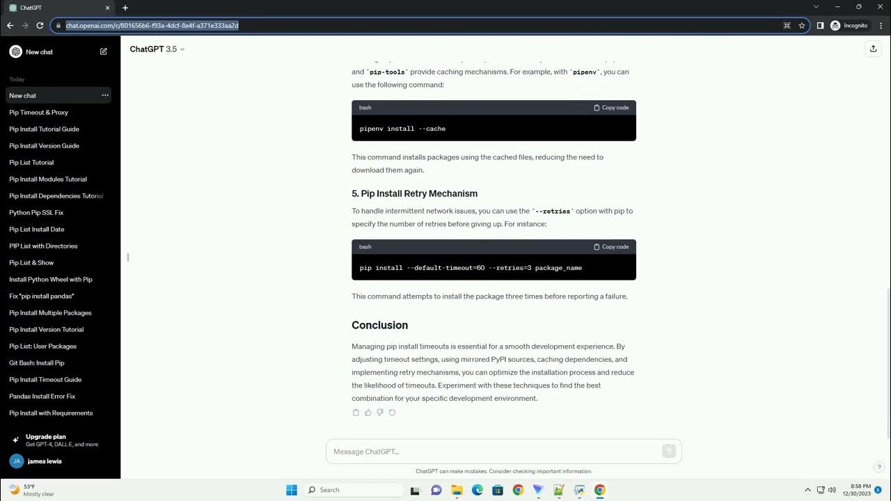 pip install timeout pypi org - YouTube