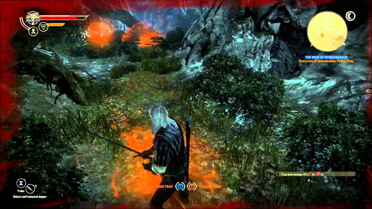 The Witcher Start Rose of Remembrance Quest - YouTube