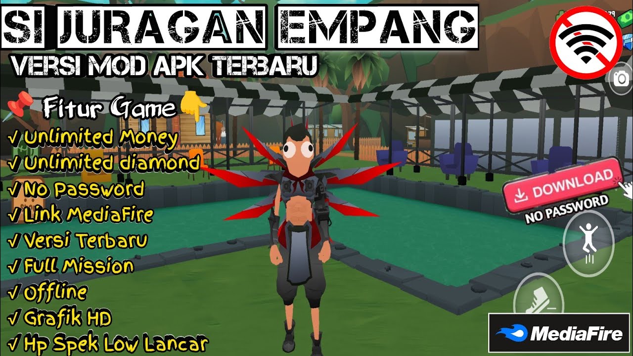 Aku Si Juragan Empang, Mod Apk, Terbaru, Unlimited Money - YouTube
