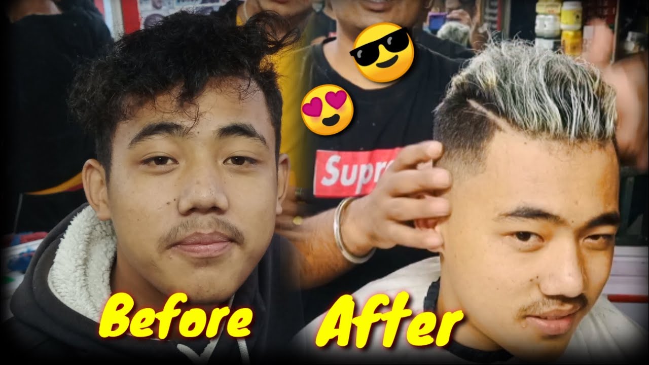 ASH GREY HIGHLIGHT COLOUR. !!! Best Hair colour men ll Hair ...