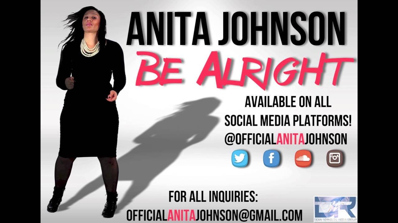Be Alright-Cover by: Anita Johnson @OfficialAnitaJohnson - YouTube