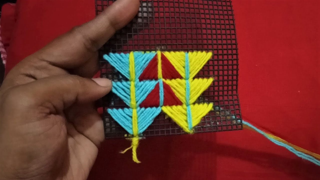 Plastic Canvas Stitch || Design 91 || By LET'S MAKE IT ? - YouTube