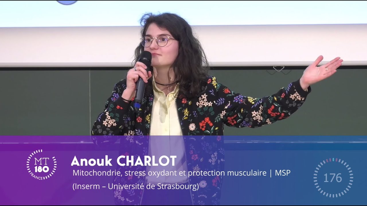 Anouk Charlot participante à "Ma thèse en 180 secondes" Finale Alsace ...