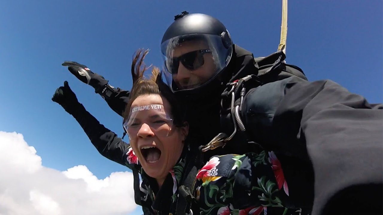 Experience of A Lifetime | Extreme Yeti | Skydive in Canada - YouTube