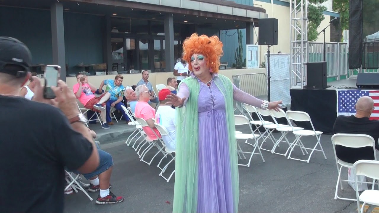 Miss Bea Haven as Endora - Palm Springs Pride drag performance - YouTube