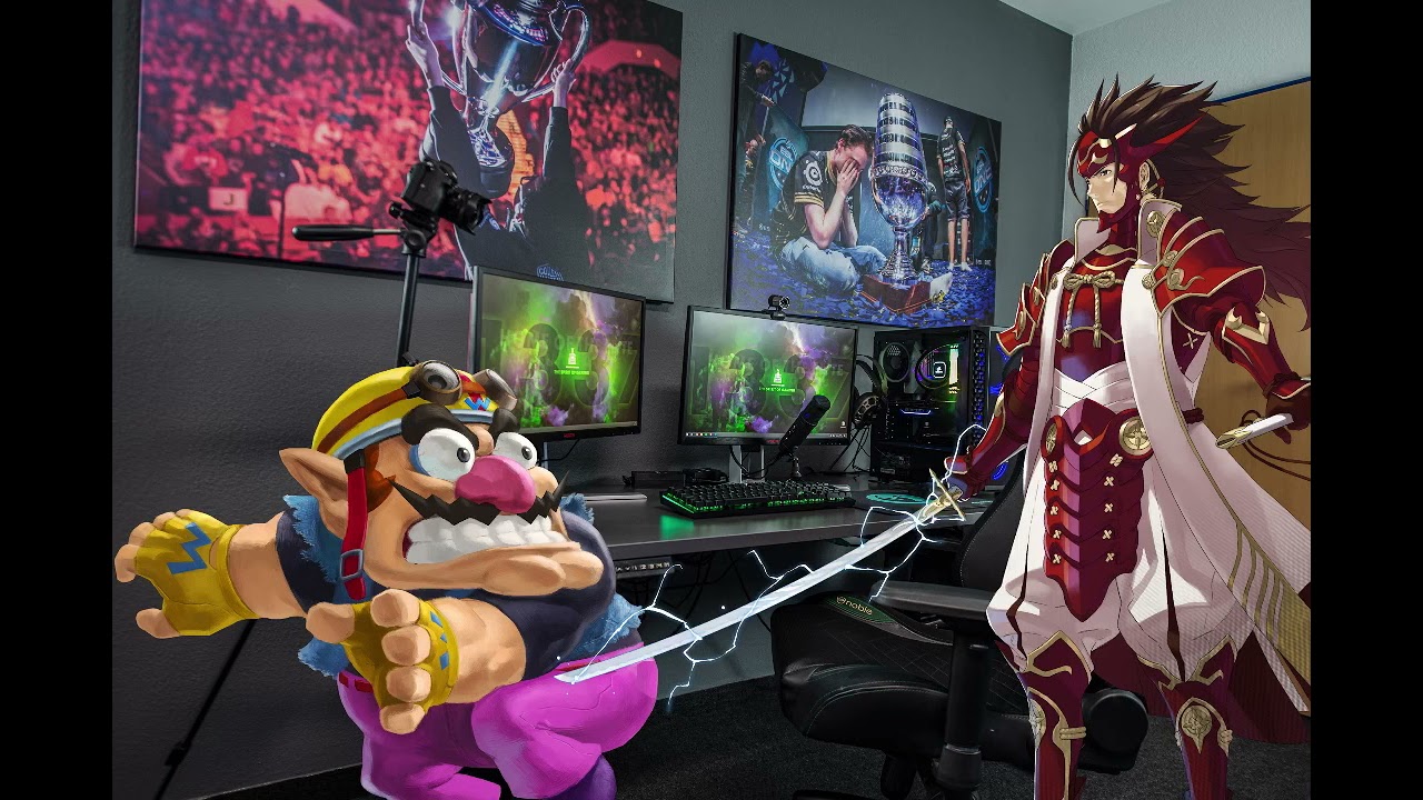 Wario dies from Ryoma from hitting Corrin by throwing his pc while ...