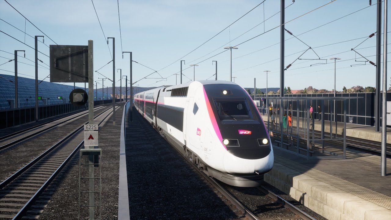 Train Sim World 3 | Christmas Day Let's Play | TGV Duplex | LGV Avignon ...
