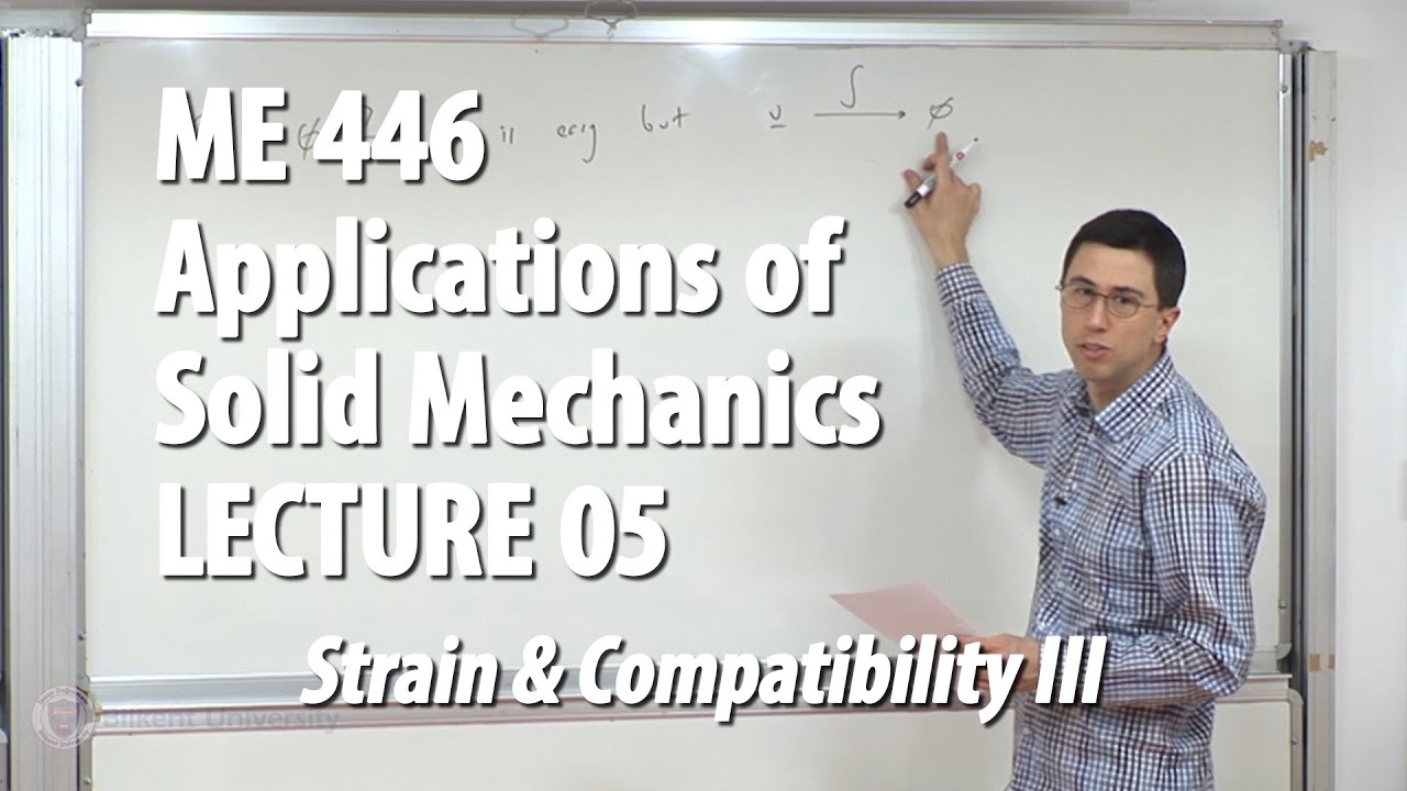 Applications of Solid Mechanics - Lecture 05 (ME 446) - YouTube