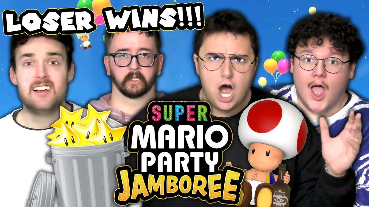 Smosh’s "Don't Win Mario Party"...But With Alcohol!! - YouTube