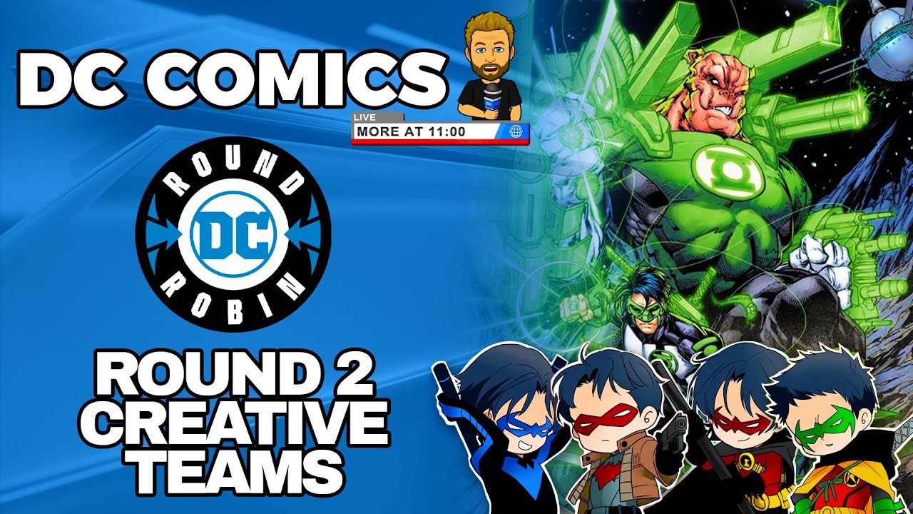 DC Comics Round Robin Winners w/ Creative Teams Announced - YouTube