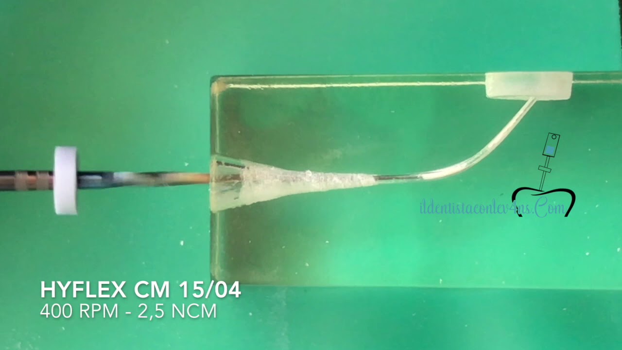 HyFlex CM NiTi files with Controlled Memory - YouTube