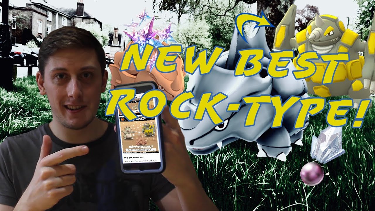 THE NEW BEST ROCK-TYPE in Pokemon GO!! 10 Tips for Rhyhorn Community ...