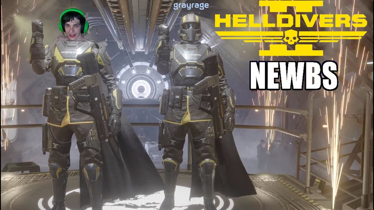 Helldivers 2: Cadets learn about FRIENDLY FIRE! - YouTube