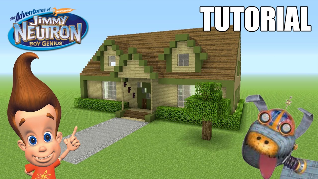 Minecraft Tutorial: How To Make "Jimmy Neutron's" House !! "Jimmy ...