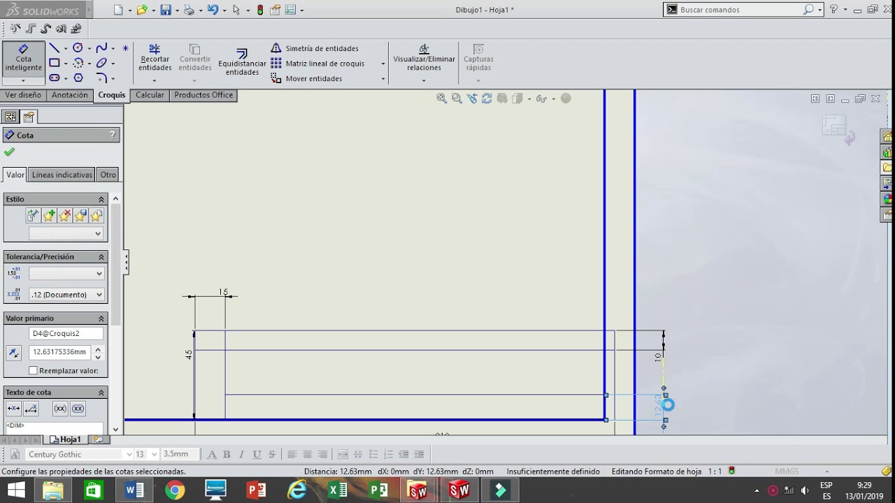 Creacion de rotulado personalizado en Solid Works - YouTube