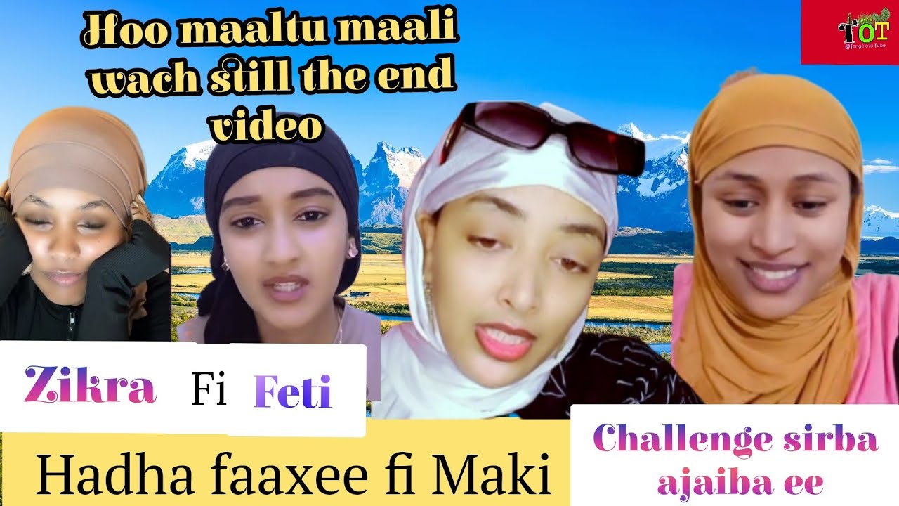 🔴@Tenge oro media /Maki fi hadha faaxee challenge dance wajji qaban ...