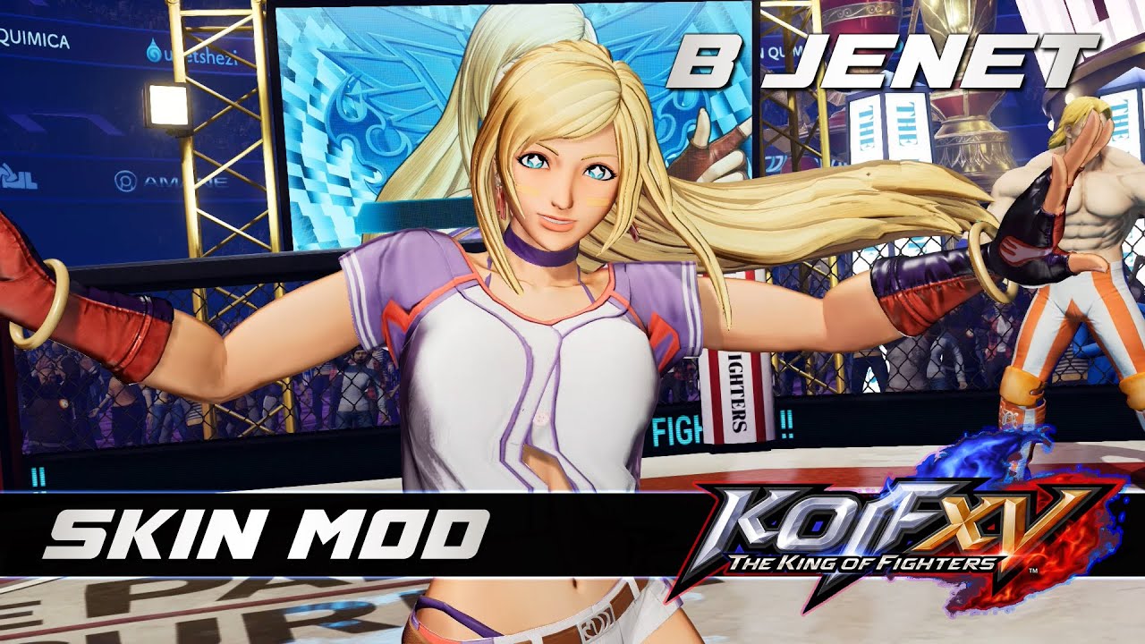 KOF XV : B. Jenet Venus Nine【MOD】 - YouTube