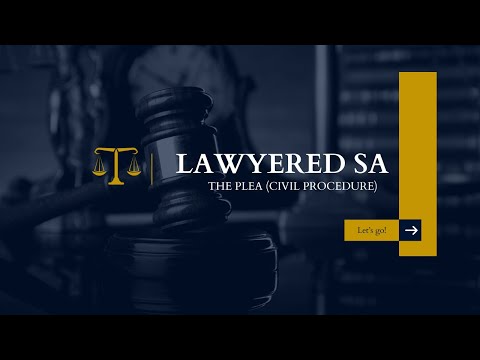 The Plea (Civil Procedure)
