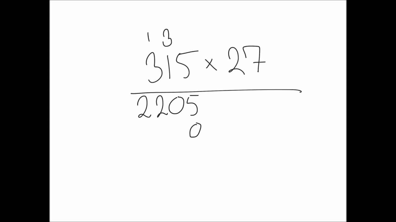 Matematik - Multiplikation - Del 2 - YouTube