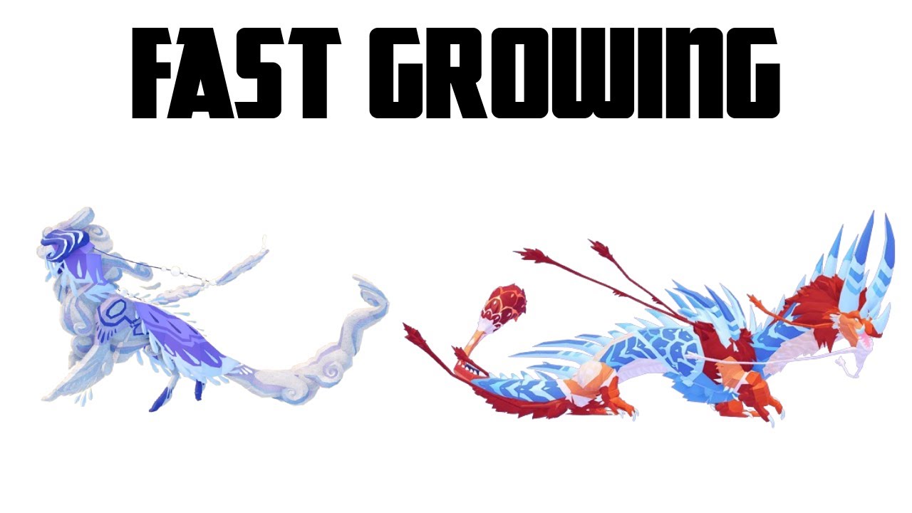 Fastest Growing Creature In Each Tier - YouTube
