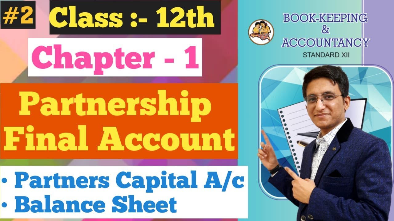 Partnership Final Accounts || Balance Sheet || Partners Capital Account ...