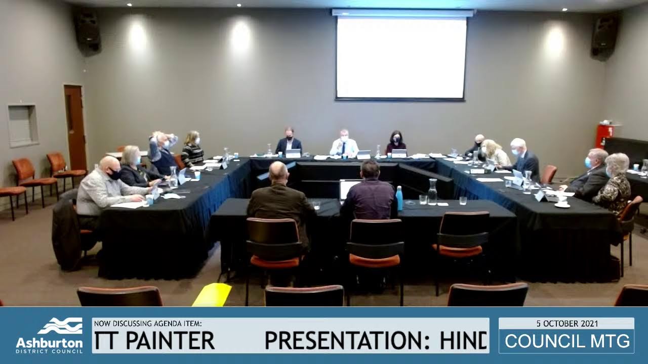Ashburton District Council Council Meeting for 6 October 2021 (Part 2 ...