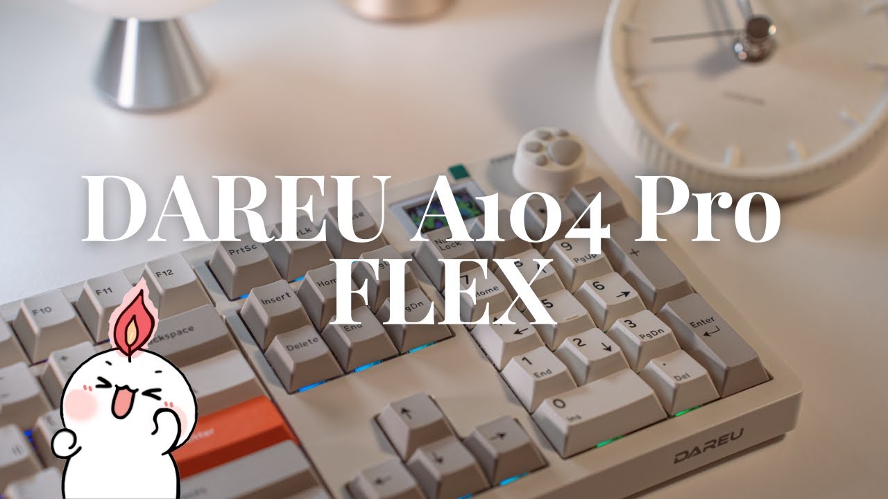 다얼유 신제품 출시 미리보기 | 다얼유 A104 Pro가 플렉스로 돌아왔다!! 풀배열에선 이게 가성비 갑아닌가요 | Dareu A104 Pro Flex | 기계식키보드추천 ...