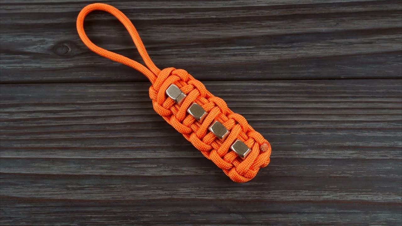 Hex Nuts Paracord Keychain - YouTube