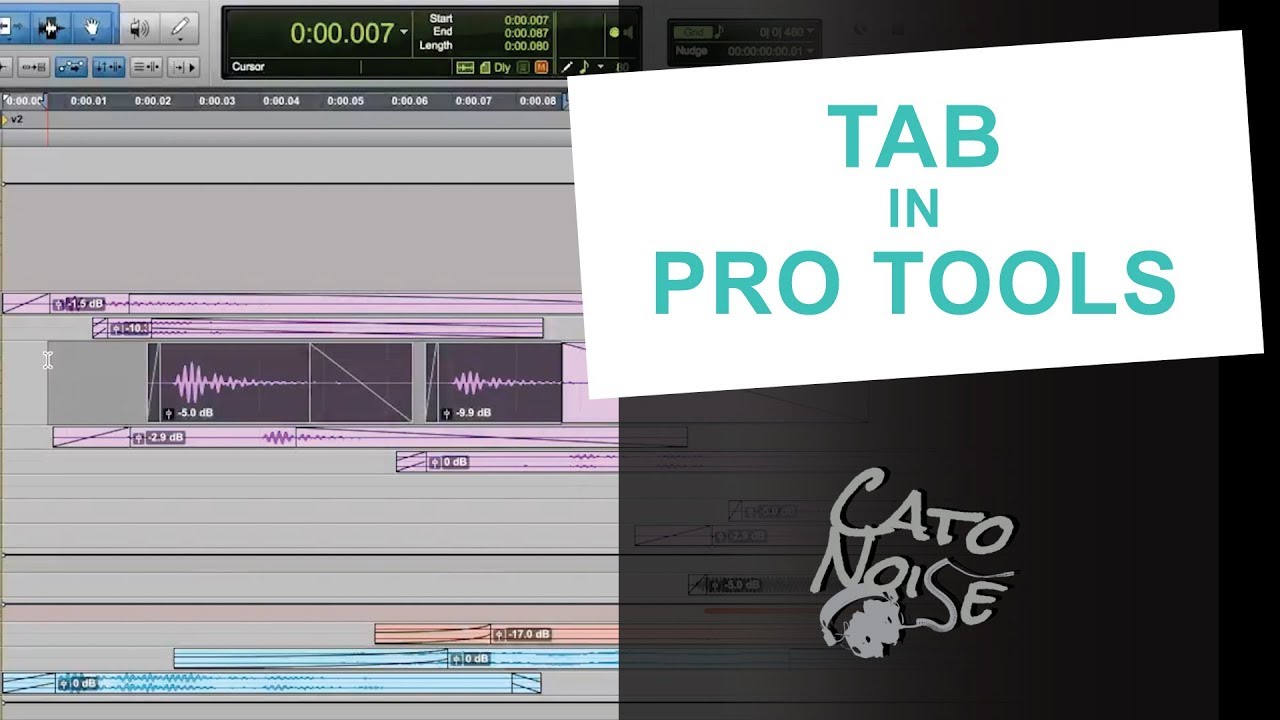 Pro Tools 101: The Tab Function - YouTube