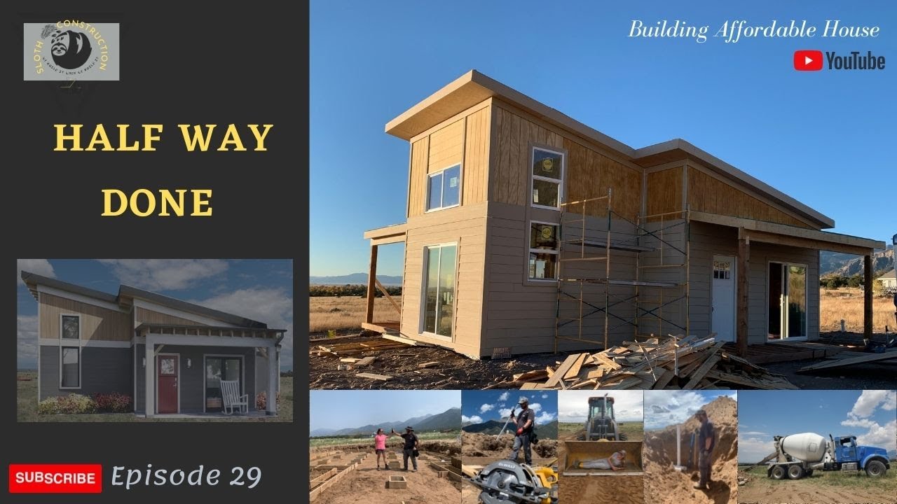 Half Way Complete - Recap | Building an Affordable House | Episode 29 ...