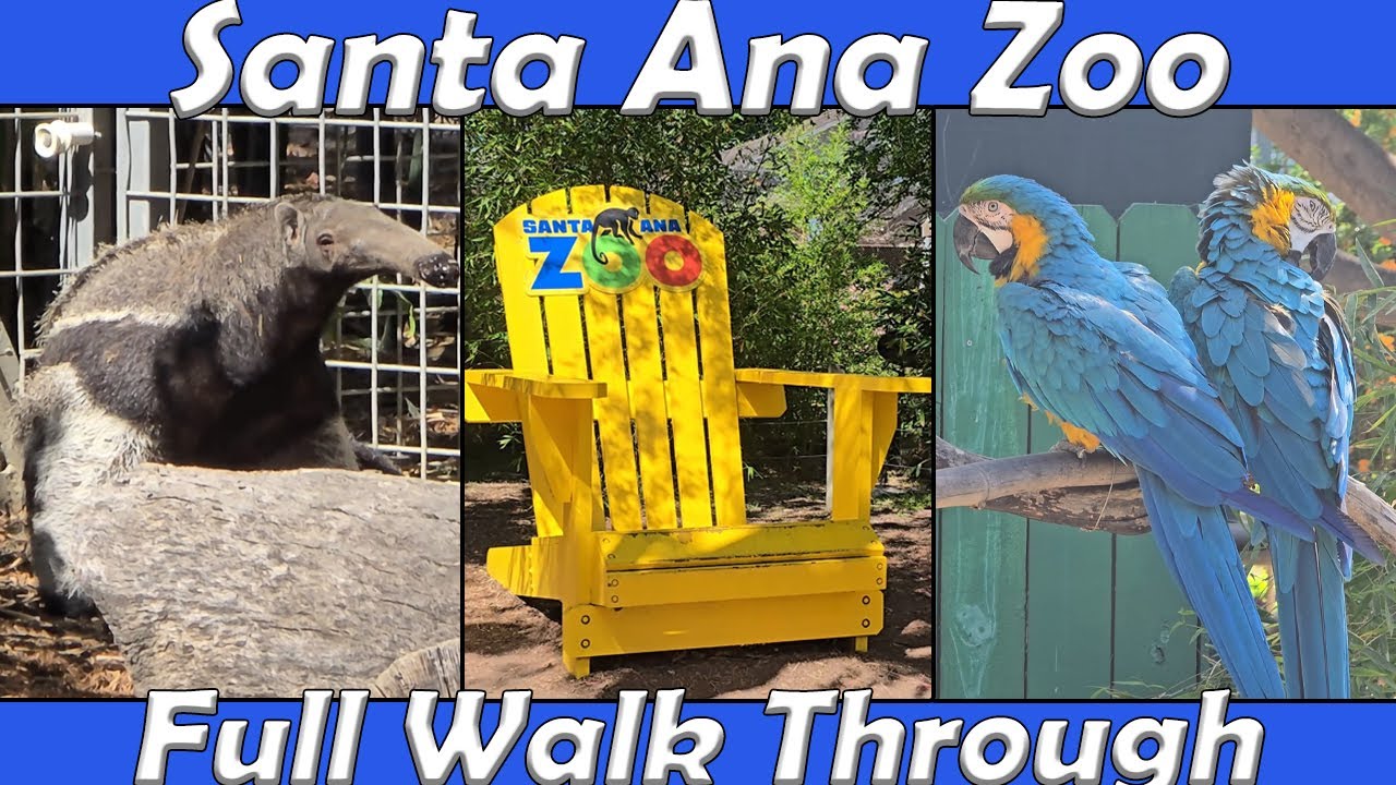 Walk Through (4K): Santa Ana Zoo in Santa Ana, CA. (May 15th, 2025 ...