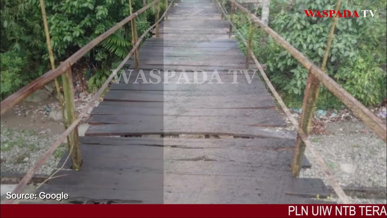Jalan & Jembatan Di Pangkalan Siata, Pangkalan Susu, Kab,Langkat, Rusak Parah - YouTube