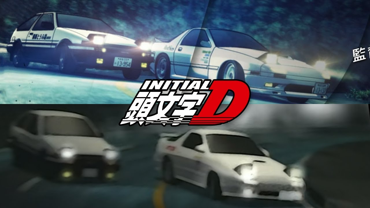 Initial D Final Stage Ending but with OG Animation - YouTube