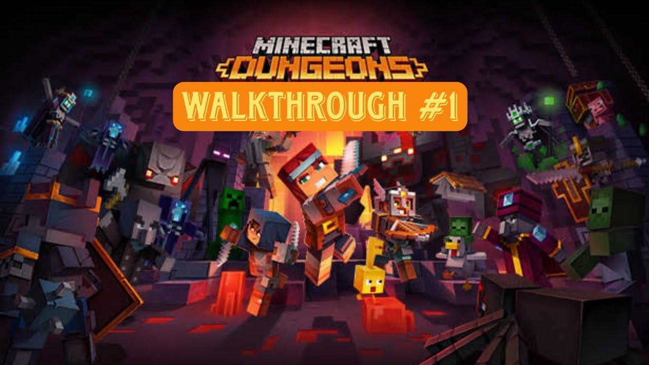 MineCraft Dungeons Walkthrough #1 - YouTube