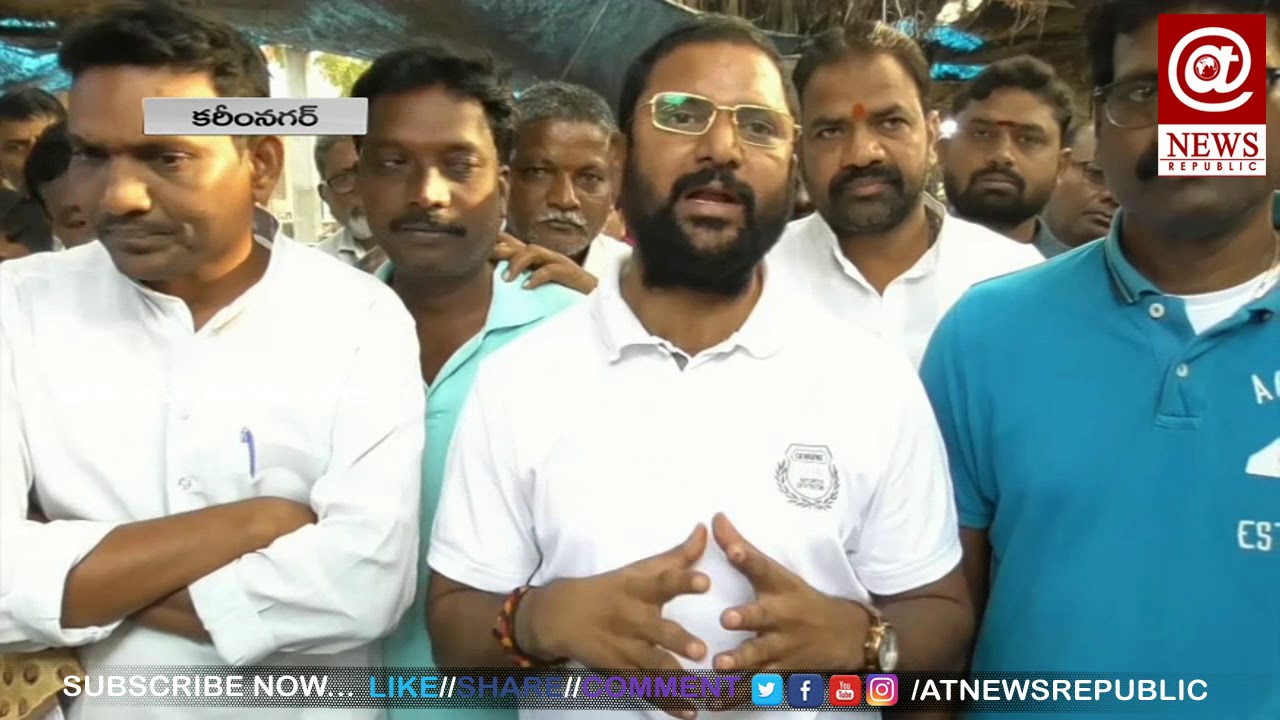 MLA Korukanti Chander Inspects Market Yard at Seetha Nagar | Peddapalli ...