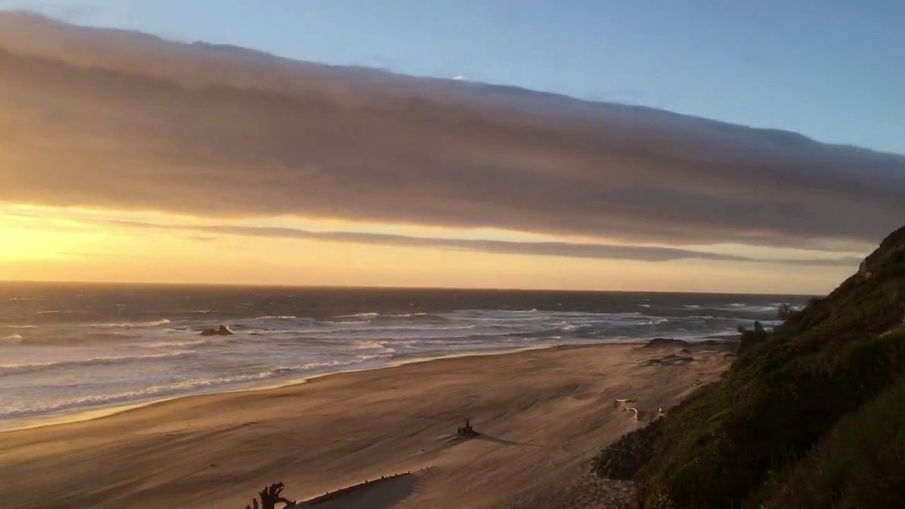 Nelscott Beach, Lincoln City, Oregon - YouTube