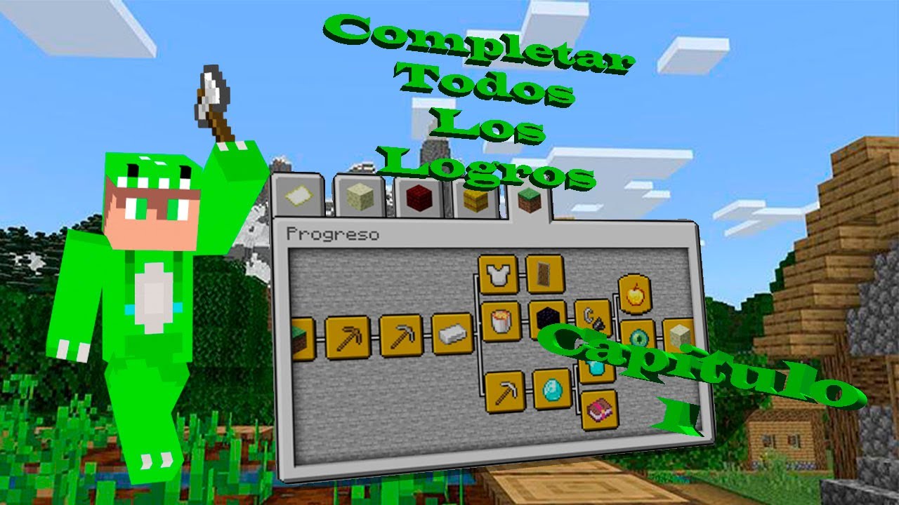 Todos los logros de minecraft (Capitulo 2) - YouTube